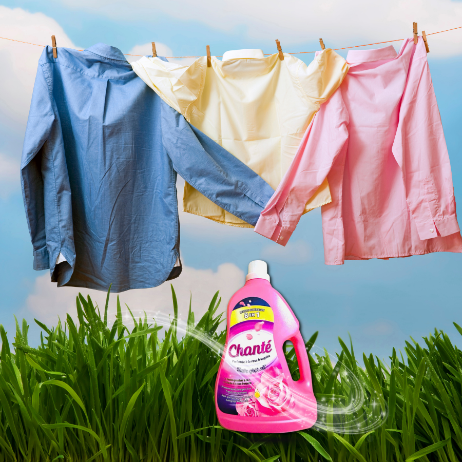 NG xả Chanté cao cấp 8in 1 hương hoa hồng Pháp 4 chai 3,1kg - Alohamall.vn